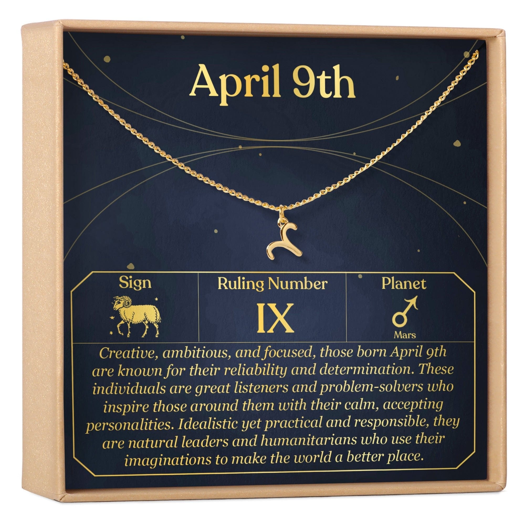 What is the zodiac sign for april 9th - Zodiacstock.com