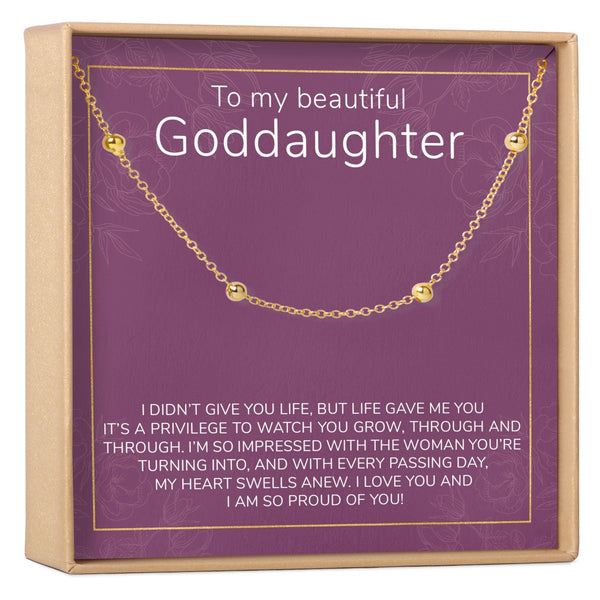 Goddaughter Bracelet: Godmother-Goddaughter Gift, Goddaughter Jewelry ...