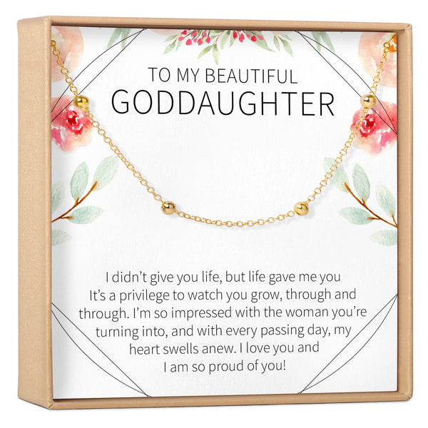 Goddaughter Bracelet: Godmother-Goddaughter Gift, Goddaughter Jewelry ...