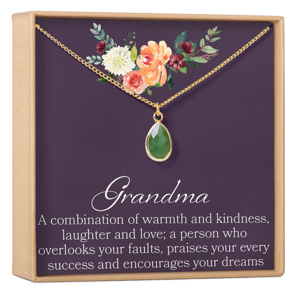 Grandmother Necklace: Grandma Gift, Gift For Grandma, Grandma, Grandma ...