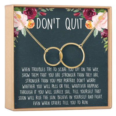 Inspirational Gift Necklace: Inspirational Quotes, Encouragement ...